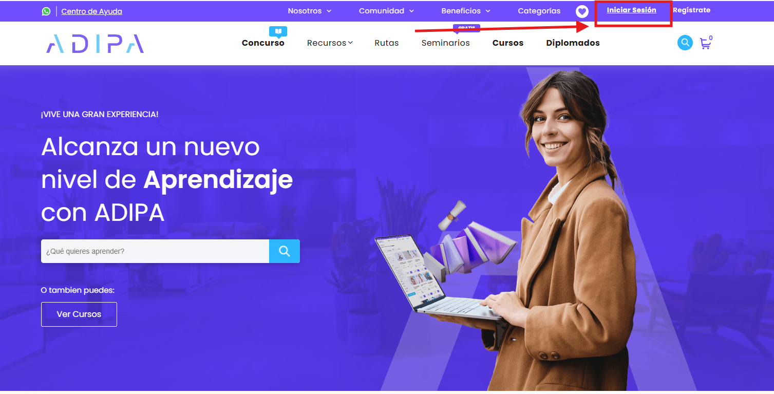 ¿Cómo ingreso a la plataforma? – Centro de Ayuda: Academia Digital de ...