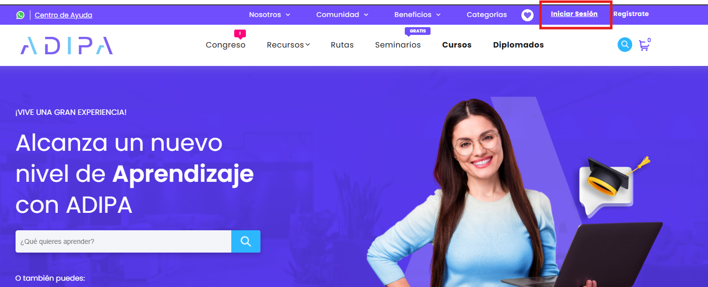 ¿Cómo ingreso a la plataforma? – Centro de Ayuda: Academia Digital de ...